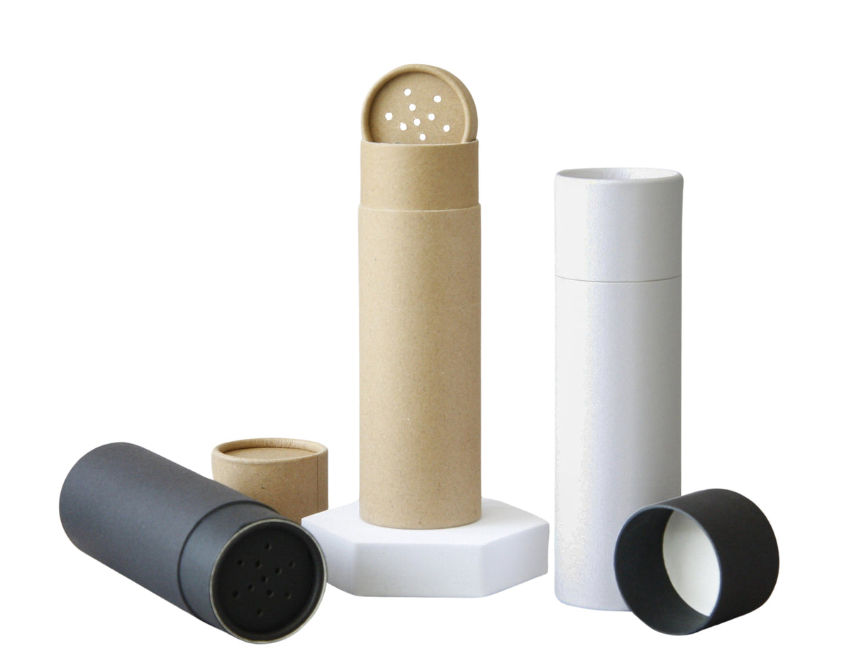 4 ounce / 115 g Paper Shaker Tube – GreenWay Containers